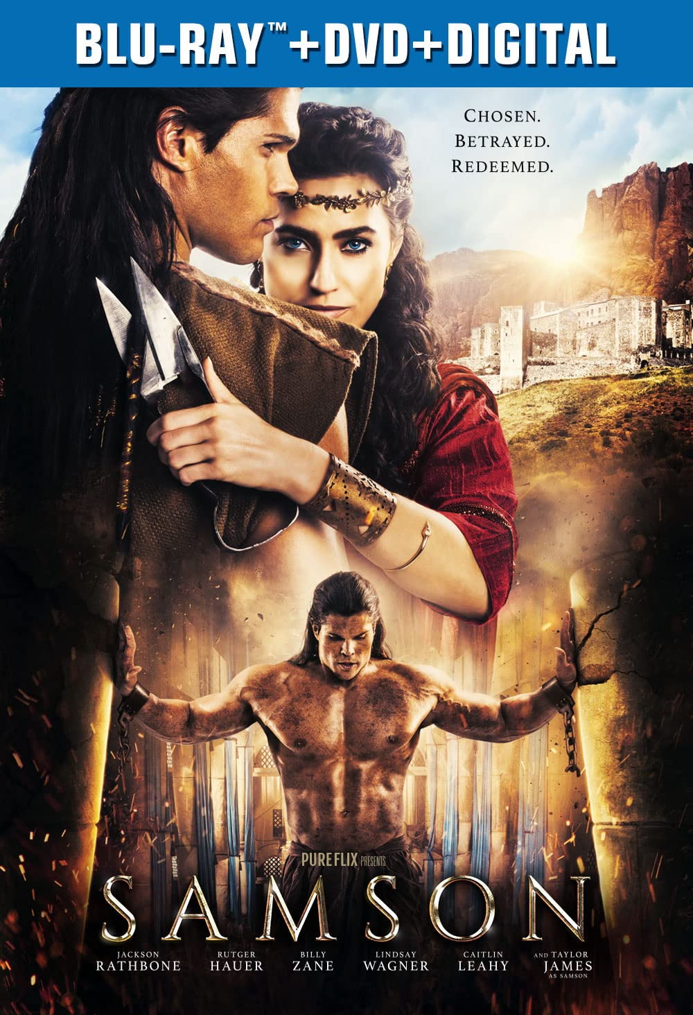 Samson (DVD + Digital) [Blu-ray] - Walmart.com