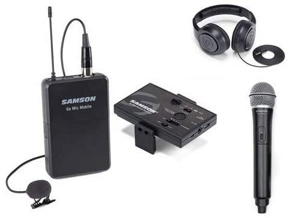 Samson Go Mic Mobile Combo Professional Wireless System for Mobile ...