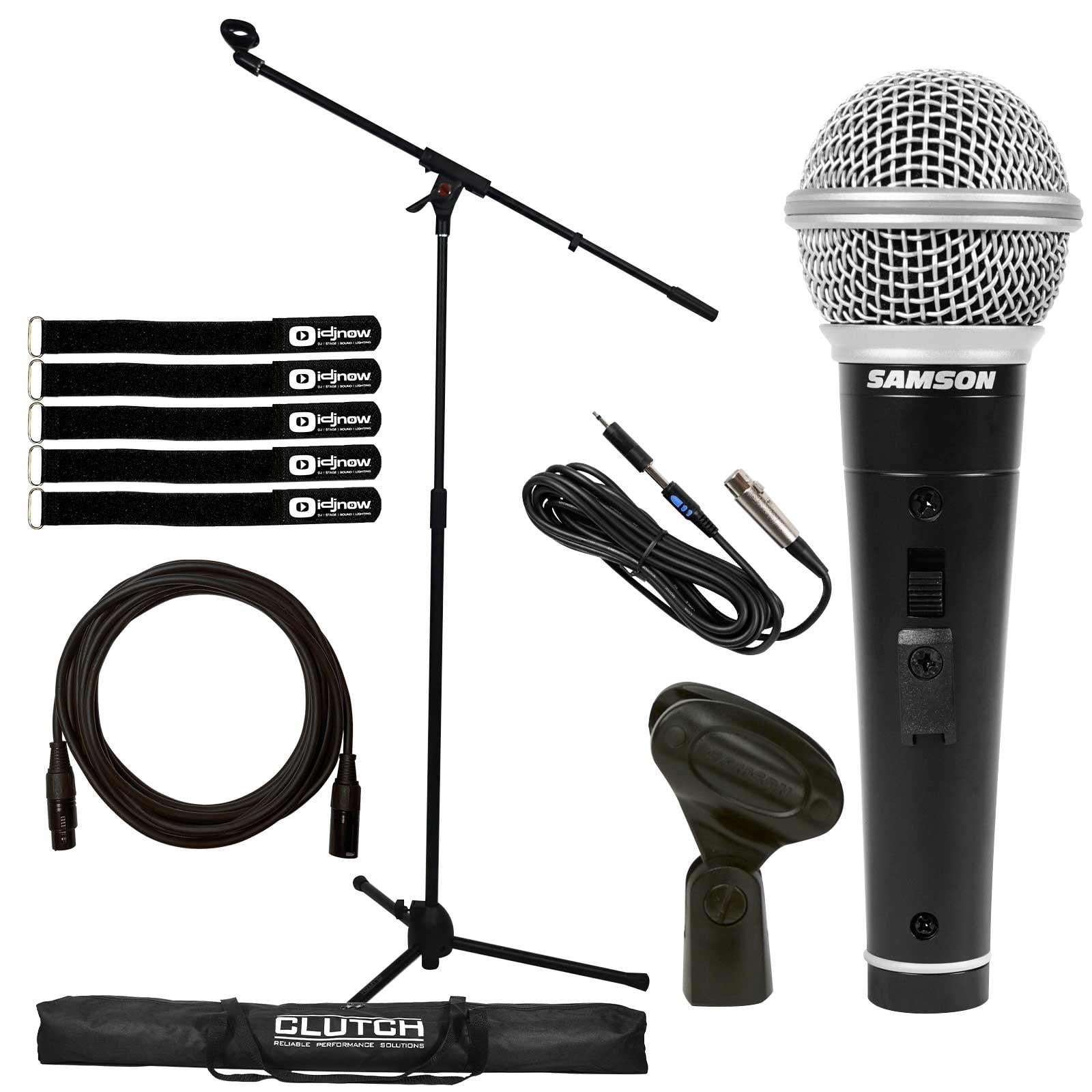 Samson M10 Handheld Dynamic Vocal Microphone with Tripod Microphone ...