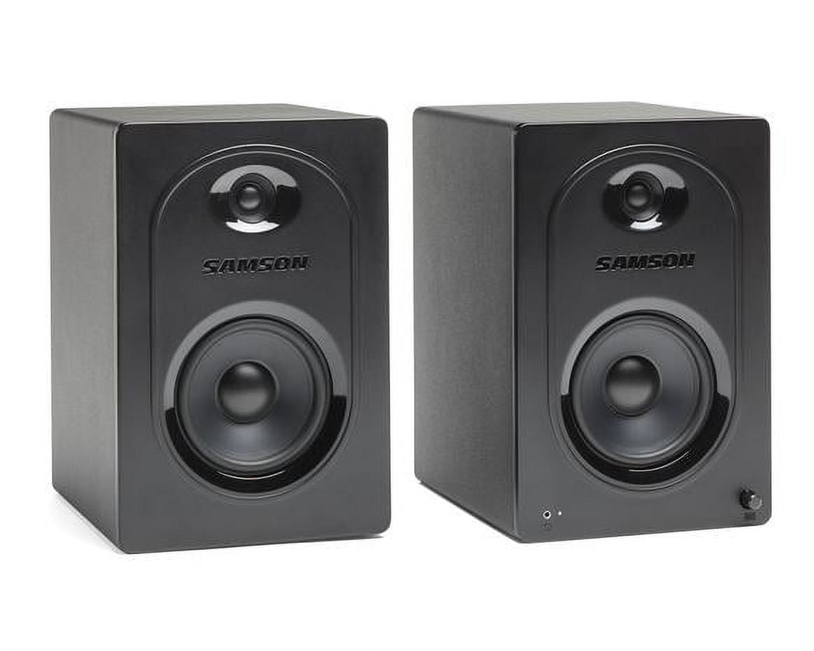 Samson MediaOne M50" 2-Way Powered Studio Monitors Pair - Walmart.com