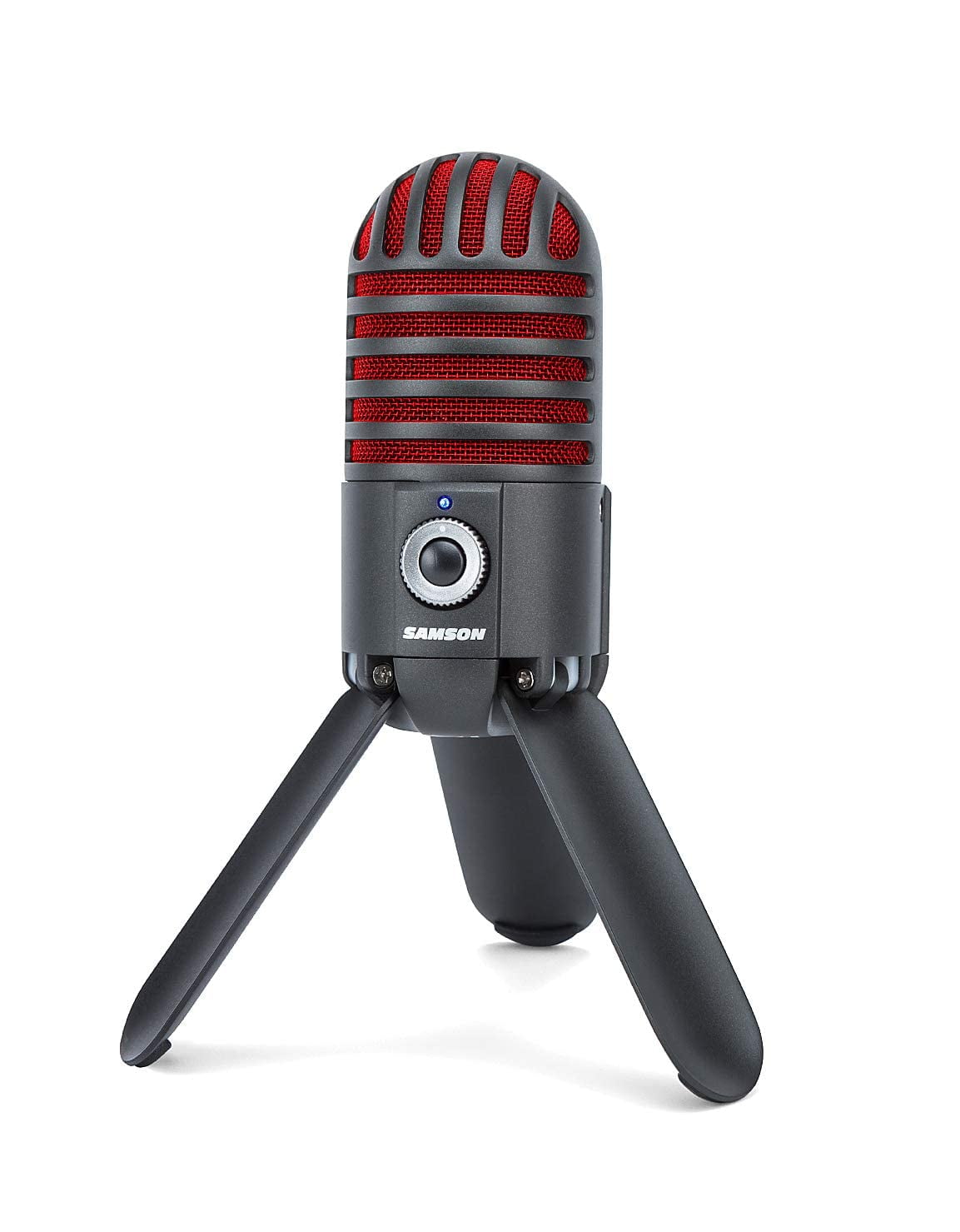 Samson Meteor Mic USB Studio Microphone, Titanium Black/Red - Limited ...