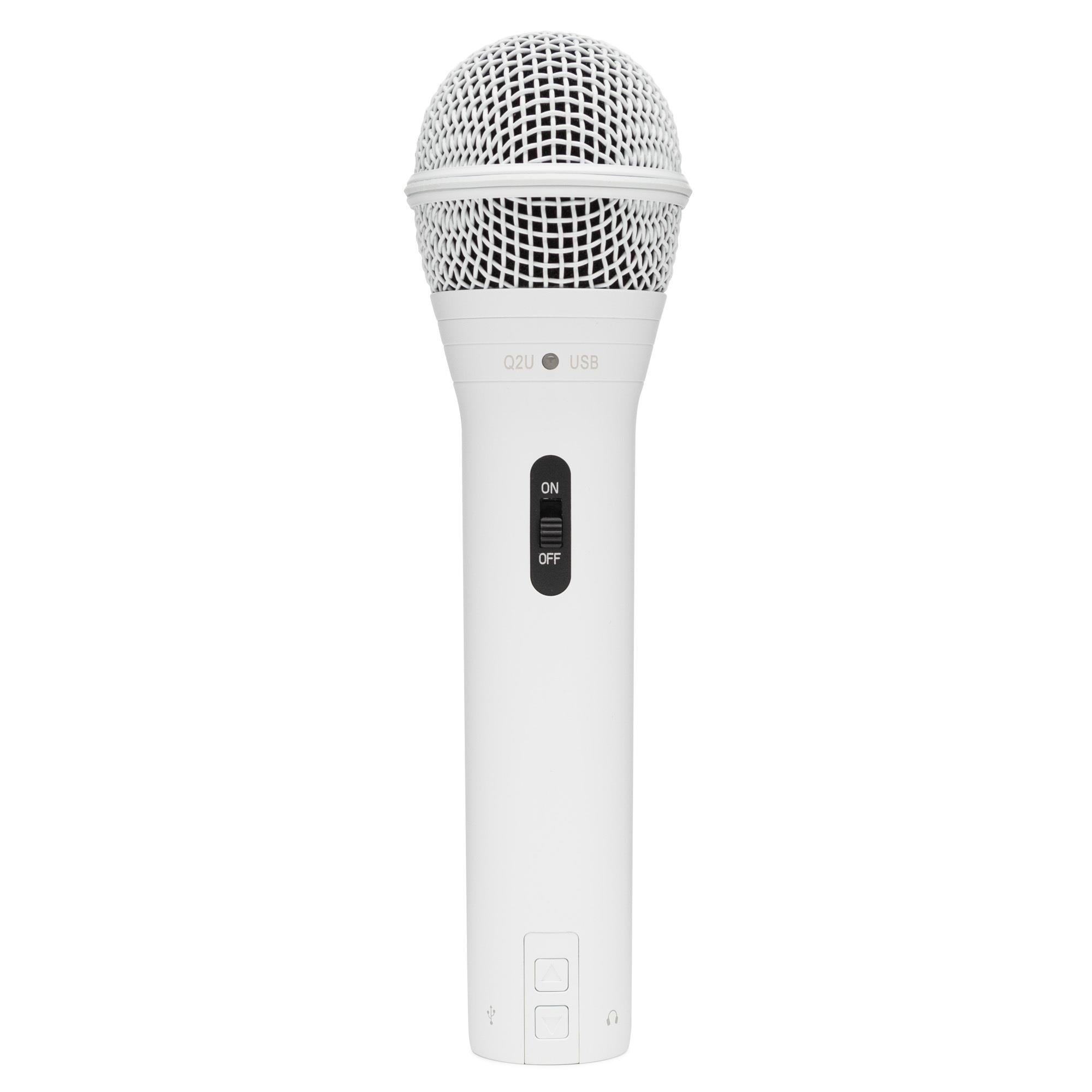 Samson Q2U USB and XLR Handheld Dynamic Microphone with Cardioid Polar ...