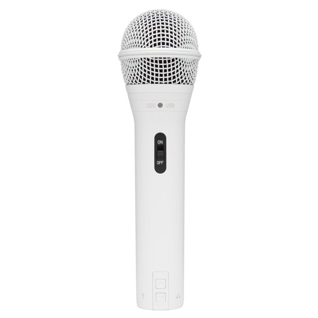 Samson Q2U USB and XLR Handheld Dynamic Microphone with Cardioid Polar ...