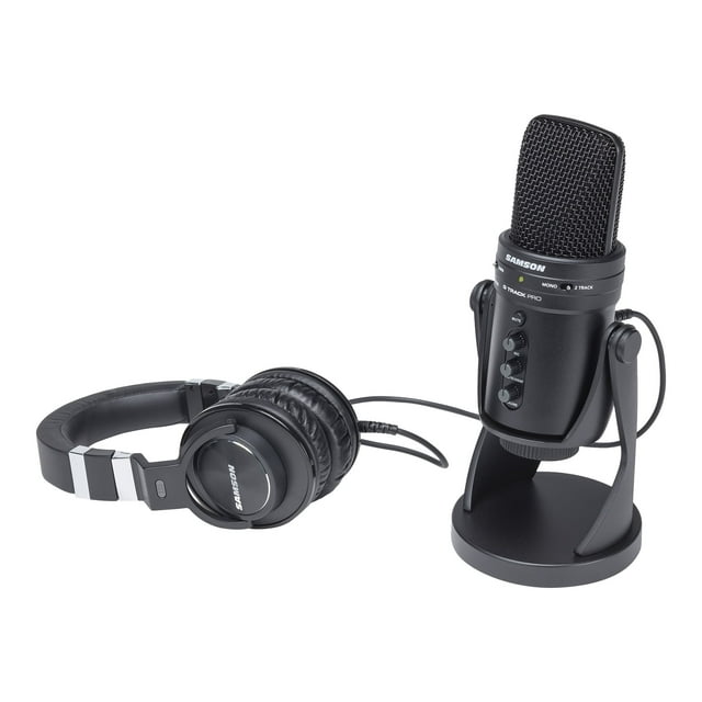 Samson SAGM1UPRO G-Track Pro USB Microphone with Built-In Audio ...