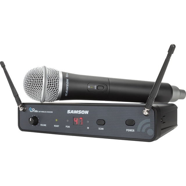 Samson SWC88XHQ7-K Concert 88x Wireless Handheld Microphone System with ...