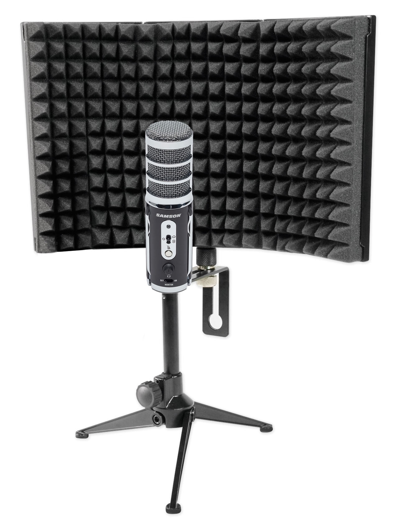 Samson Satellite Recording USB Microphone Computer Streaming Mic+Vocal ...