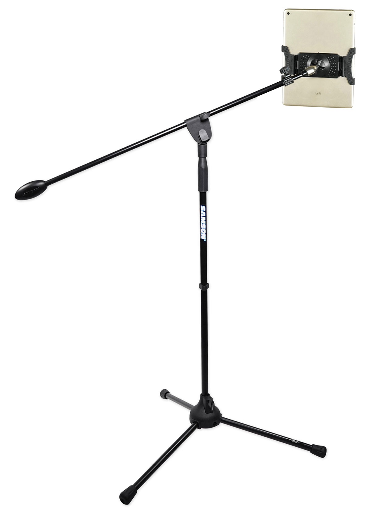 Samson Smartphone/Tablet Mount Stand, w/ 31" Boom, Tripod Base ...