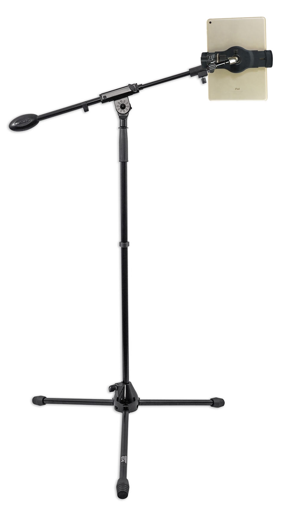Samson Telescoping Smartphone/Tablet Mount Boom Stand w/ Tripod Base ...