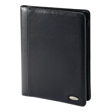 Tri Fold Padfolio Pad Holder, Black - Walmart.com