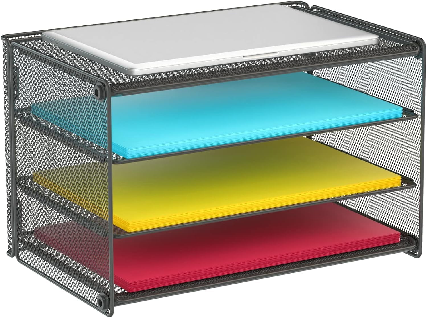 Samstar Paper Letter Tray, 3 Tier Desk Document File Organizer Paper ...