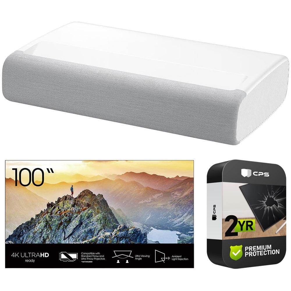 Samsung 130" The Premiere 4K Smart Triple Laser Projector Bundle with ...