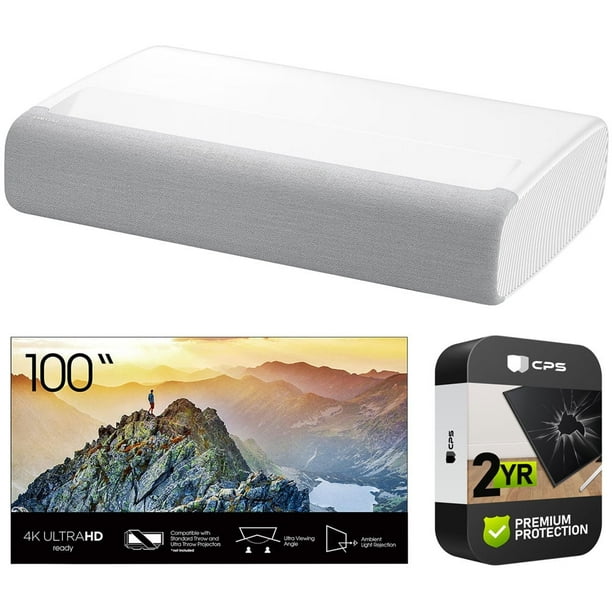 Samsung 130" The Premiere 4K Smart Triple Laser Projector Bundle with ...