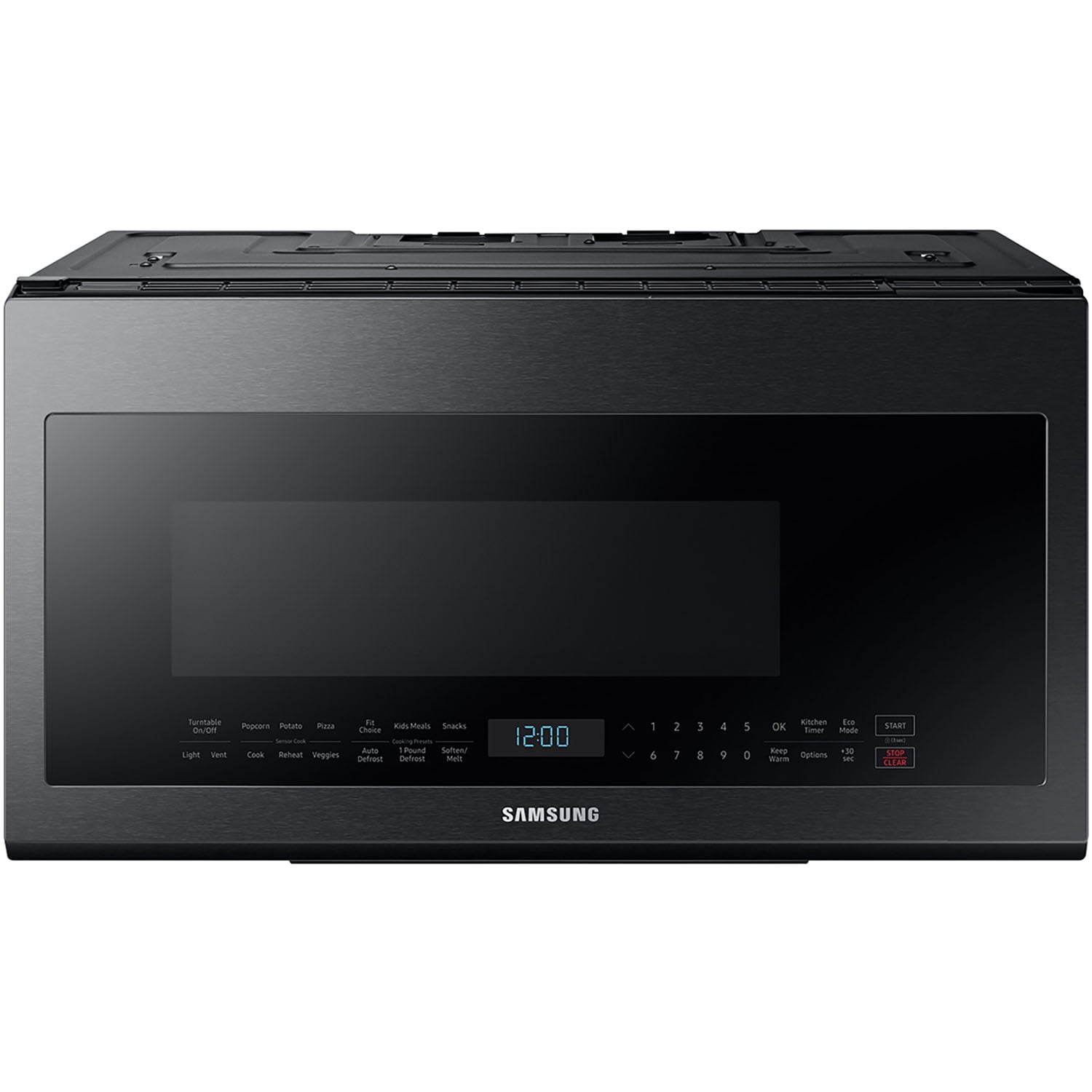 Samsung 2.1 Cu. Ft. Over The Range Microwave, Sensor Cooking, Black ...