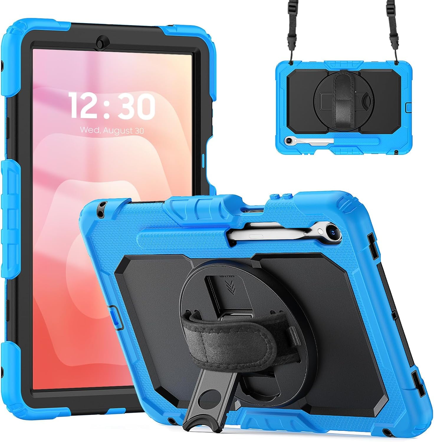 Samsung 2025 shockproof protective case, screen protector, and 360 ...