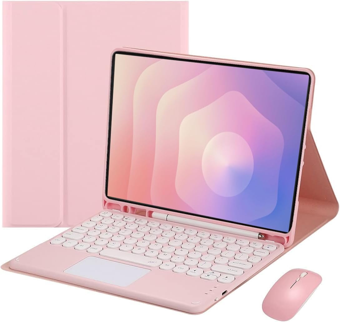 Samsung 2025 touch keyboard protective case, equipped with mouse and ...