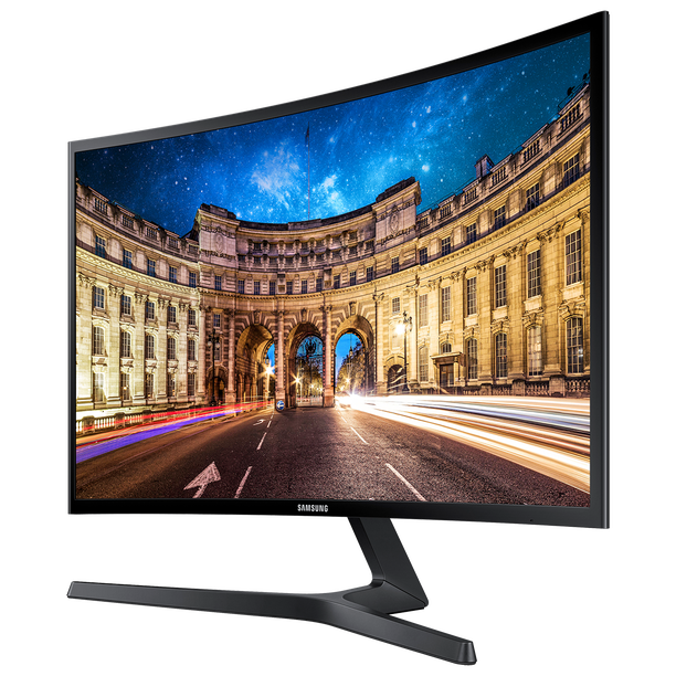 Samsung 27" Essential Curved Monitor Full HD (1920 x 1080) 60Hz LED ...