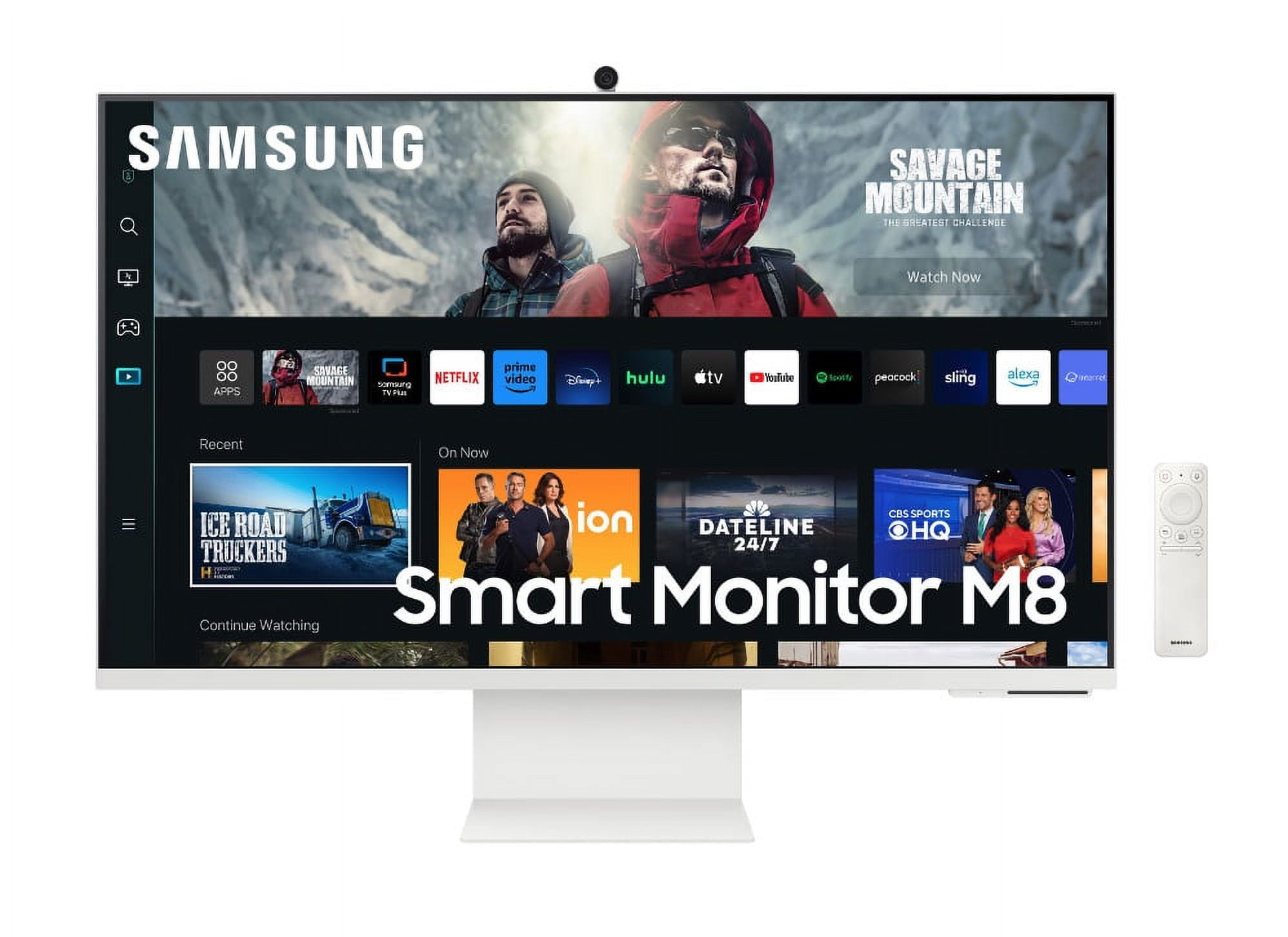 Samsung 27-in 4K Ultra HD 60Hz 4ms LED Gaming Computer Monitor ...