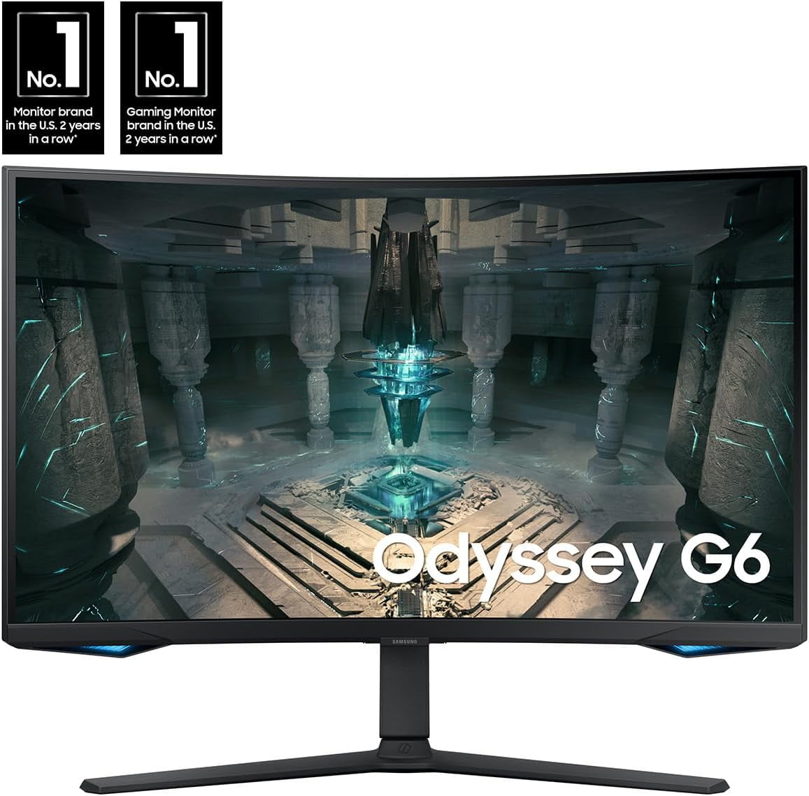 Samsung 32" Odyssey G65B QHD 240Hz 1ms (GTG) HDR 600 Gaming Hub 1000R ...