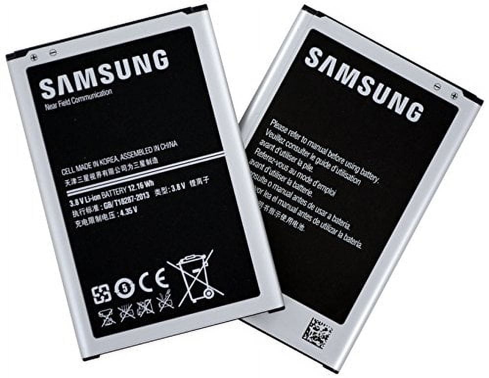 Samsung 3200mAh Standard Replacement Batteries for Galaxy Note 3, Pack of 2 - Walmart Business ...