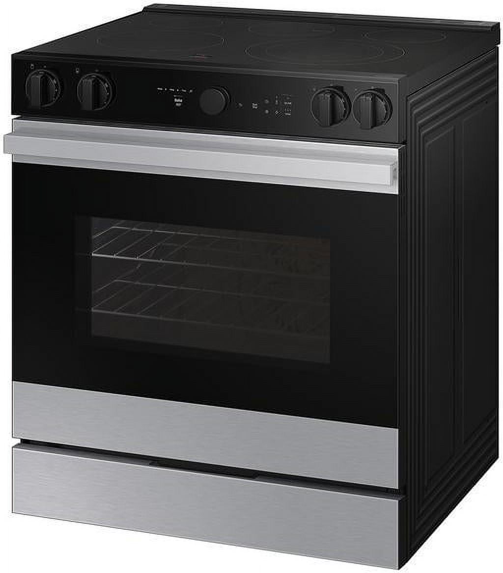 Samsung 6.3 Cubic Foot Electric Slide In Range Camera Smart Dial ...