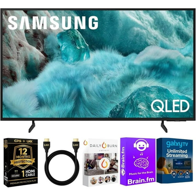 Samsung 75" 7F Series QLED 4K UHD Smart TV HDR10+, Alexa Build-in ...