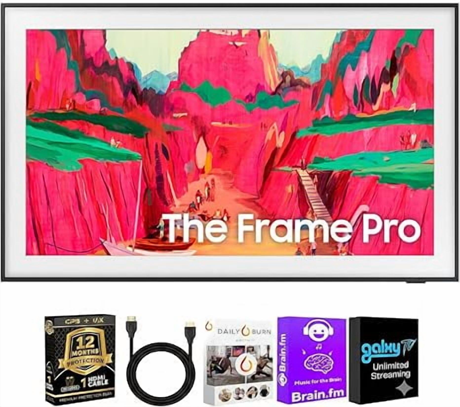 Samsung 85" Class The Frame Pro 4K Neo QLED Smart TV – Art Mode – Mini ...