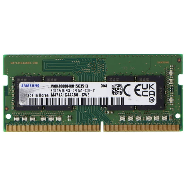 Pre-Owned Samsung (8GB) DDR4 1Rx16 (PC4-25600) Laptop RAM Memory ...