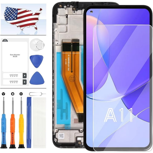 for Samsung A11 Screen Replacement with Frame for Samsung Galaxy A11 ...