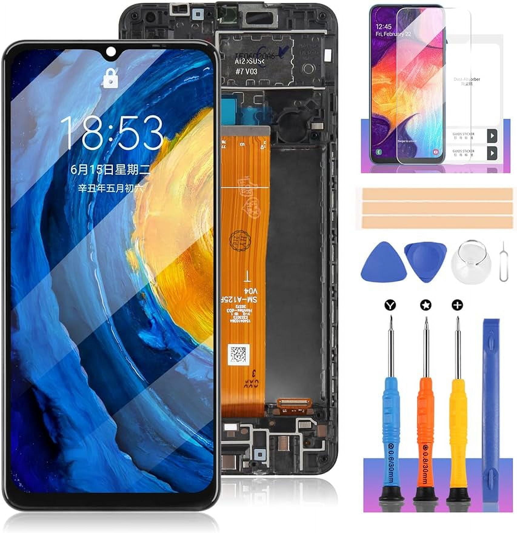 for Samsung A12 Screen Replacement for Samsung A12 LCD with Frame for ...