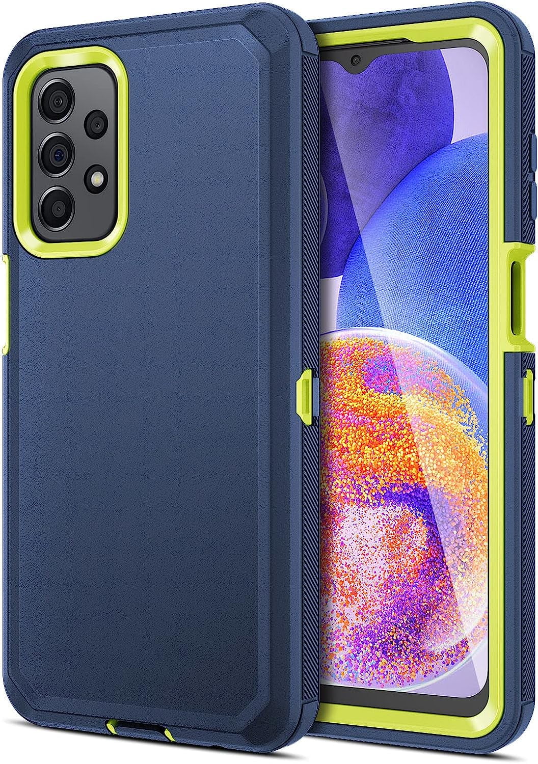 For Samsung A23 Case, [Shockproof] [Anti-Dust] [Heavy Duty Protection ...