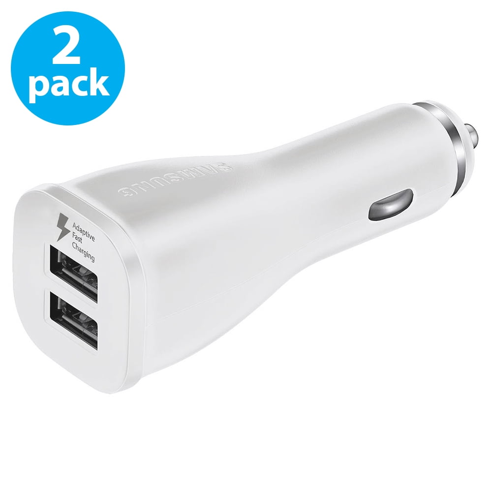 Freedomtech Samsung Car Charger Adapter, Dual USB Fast Charging ...