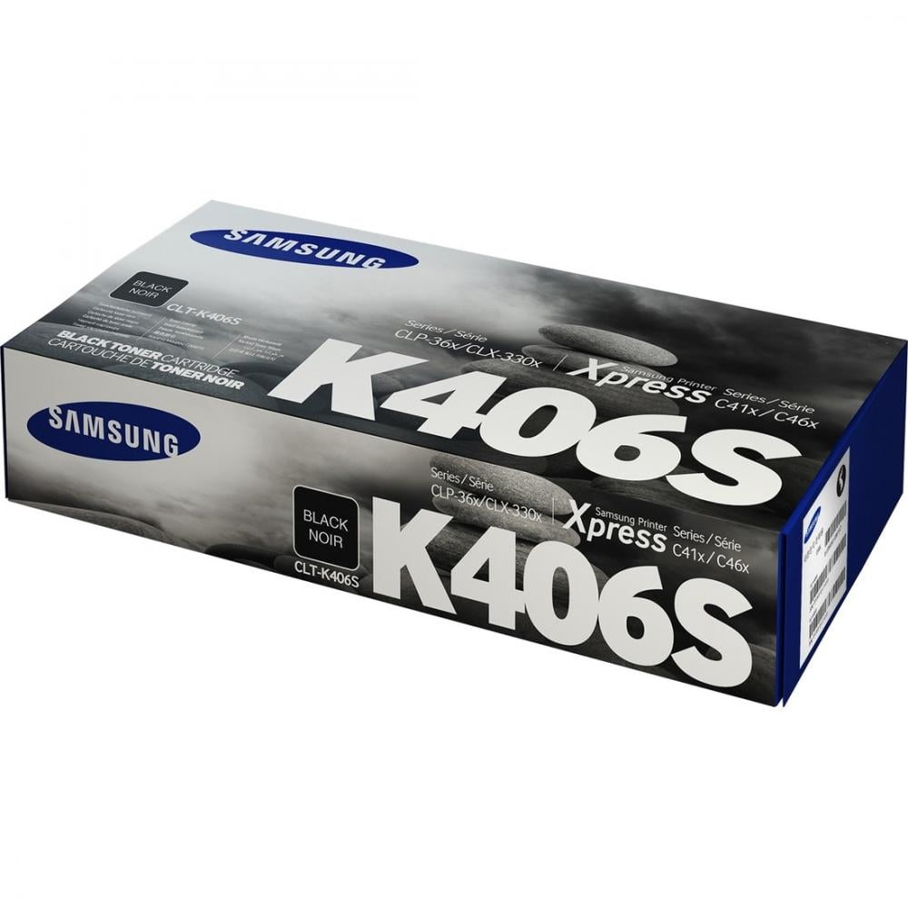 Samsung CLT-K406S Toner Cartridge Black for SL-C410W, C460W, C460FW ...