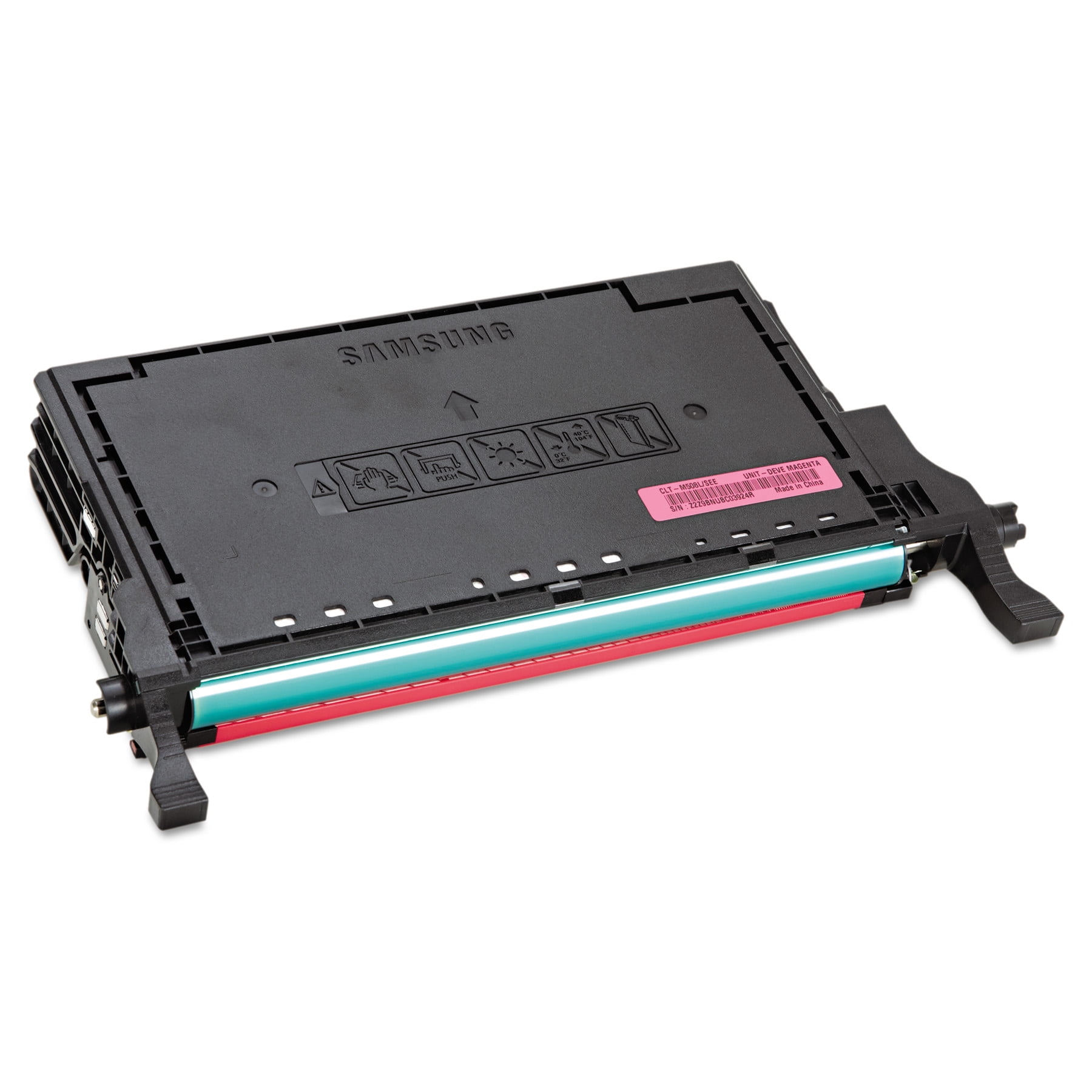 Samsung CLT-M508L (SU325A) High-Yield Toner, 4000 Page-Yield, Magenta - Walmart.com