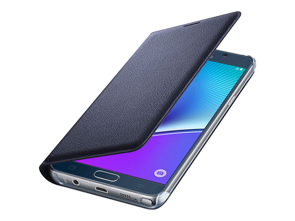 Samsung Wallet Flip Cover EF-WN920PBE - Flip cover for cell phone ...