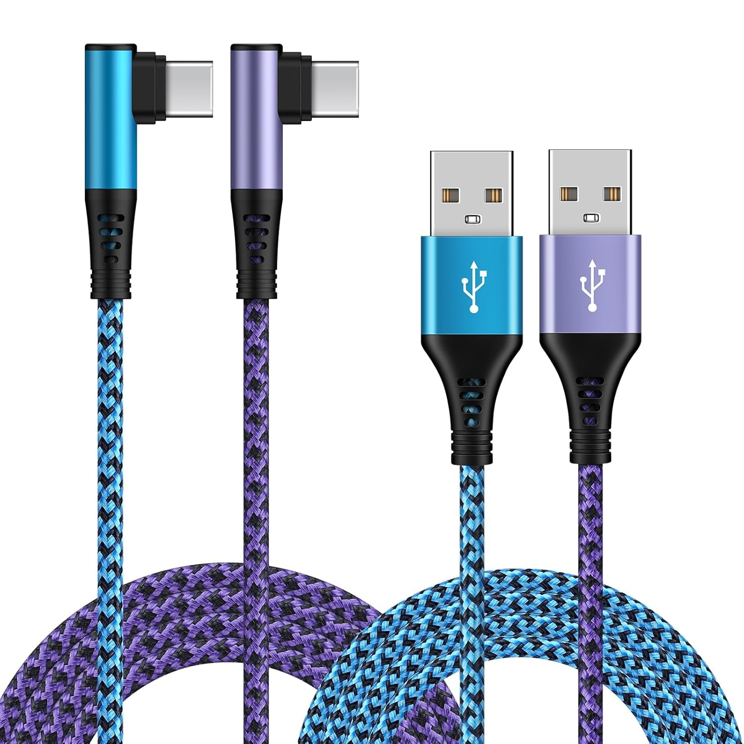 Samsung Charger Cord Type C Fast Charging Right Angle Android Charger ...