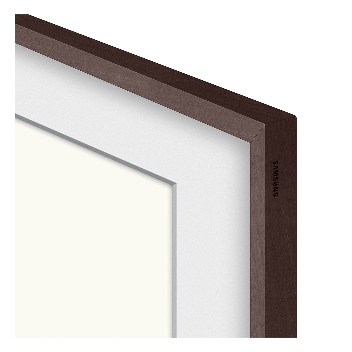 SAMSUNG 65" Class The Frame Customizable Bezel Modern Teak VG ...