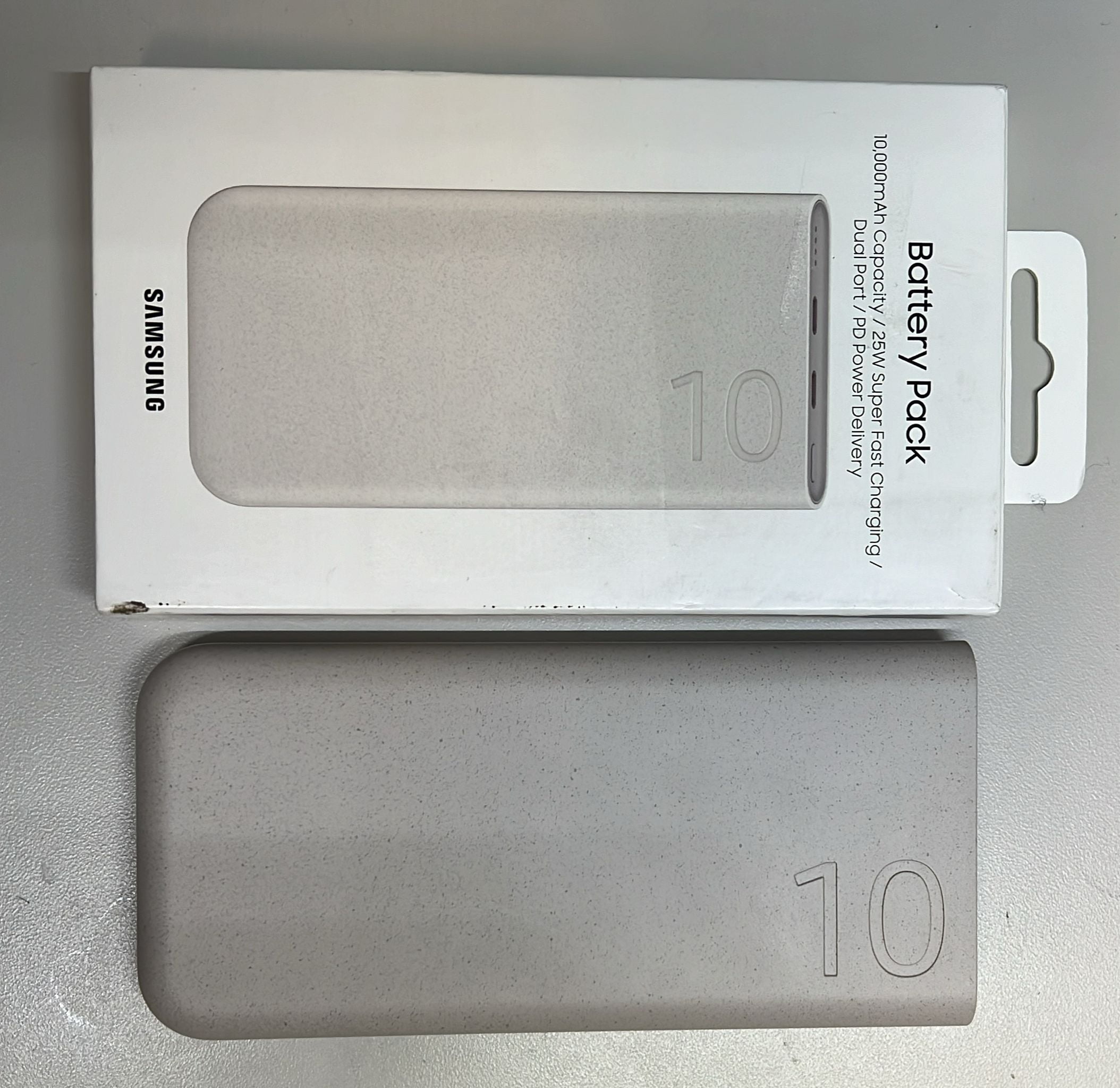 Pre-Owned Samsung EB-P3400 - Power bank - 10000 mAh - 25 Watt - 2.77 A ...