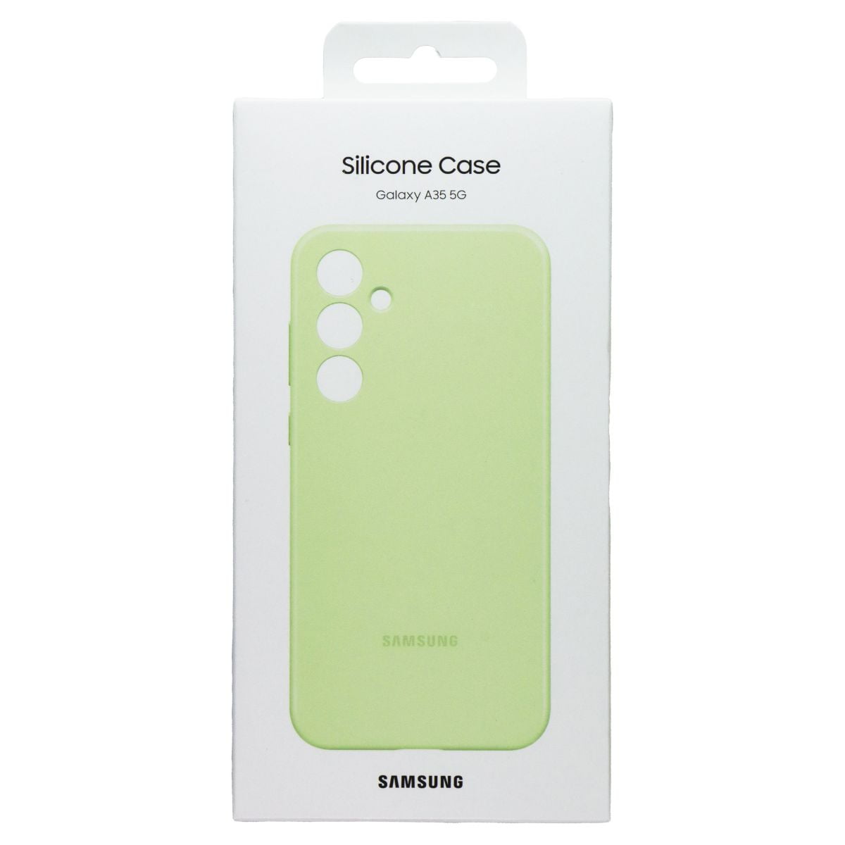 Samsung Official Silicone Case for Galaxy A35 5G - Lime - Walmart.com