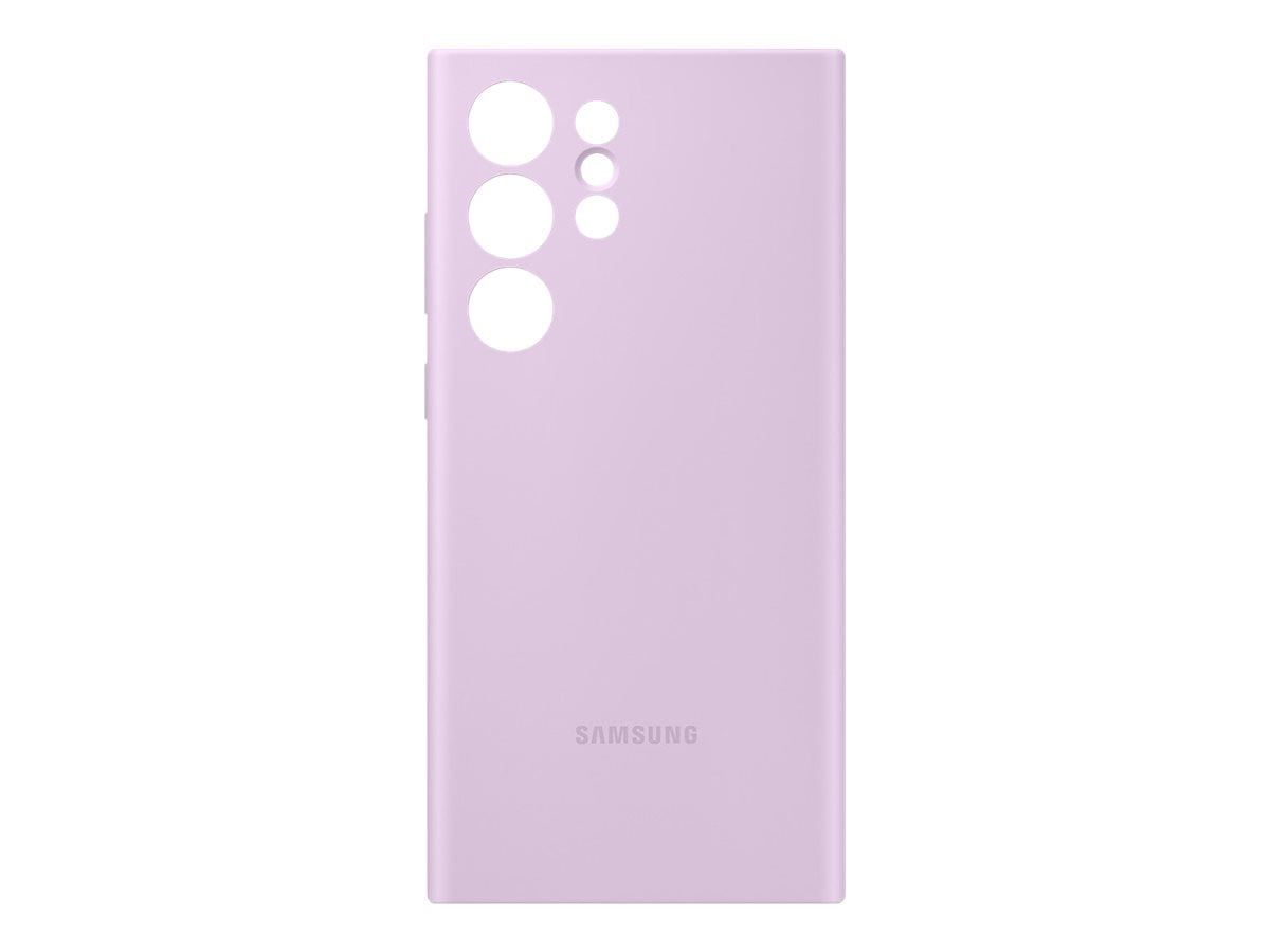 Samsung EF-PS918 - Back cover for cell phone - silicone - lavender ...