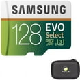 Samsung Evo 128GB Memory Card w Hard Cover Carry Case for Samsung ...