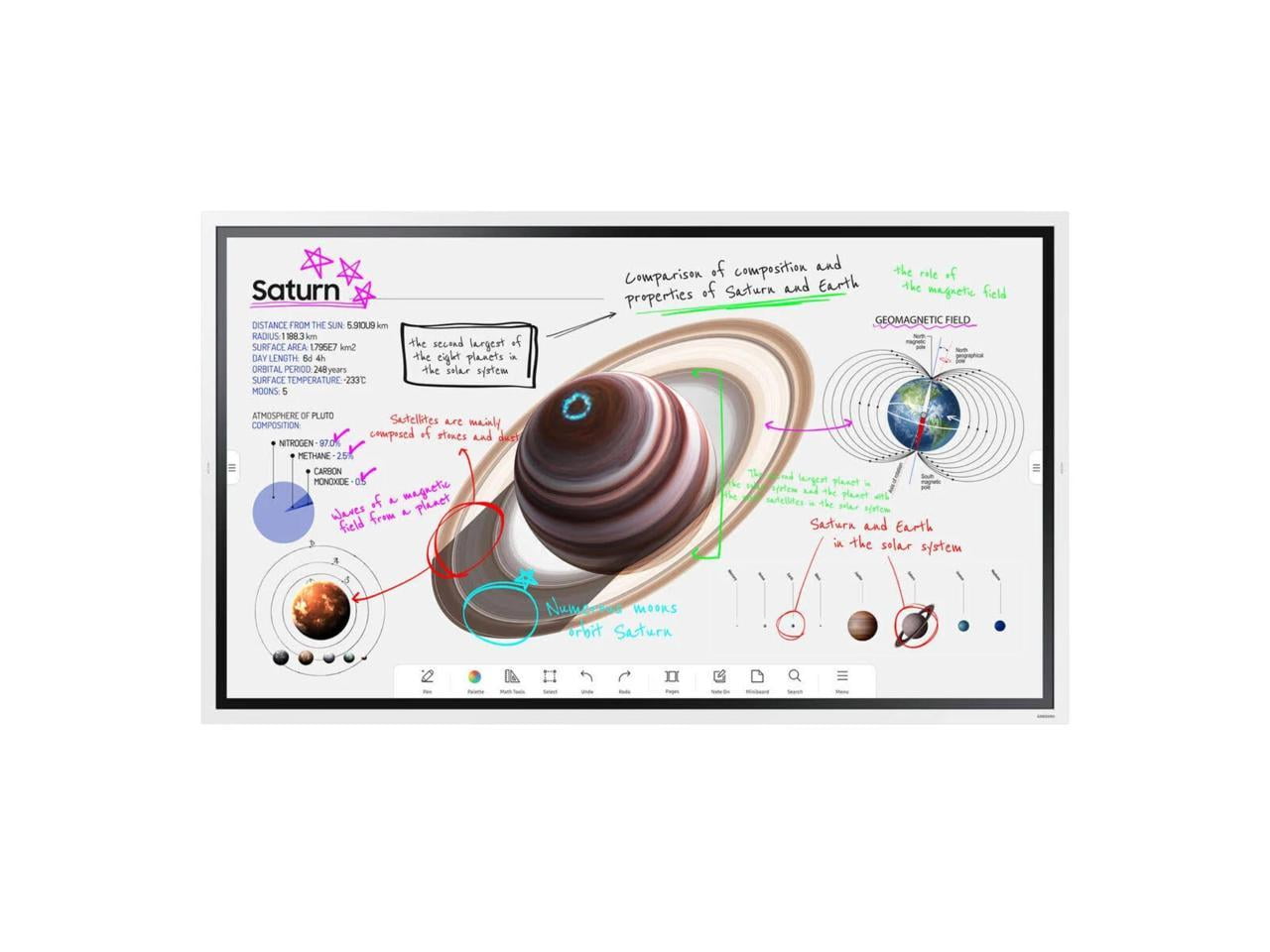 Samsung Flip Pro WM65B 65 Inch Digital Flipchart for Business ...