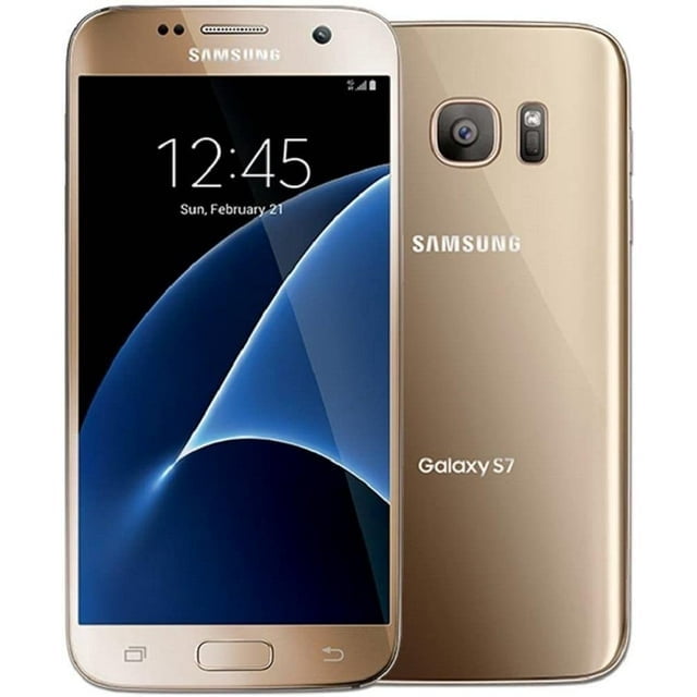 Pre-Owned Samsung G930V Galaxy S7 32GB T-Mobile Locked Gold Platinum ...