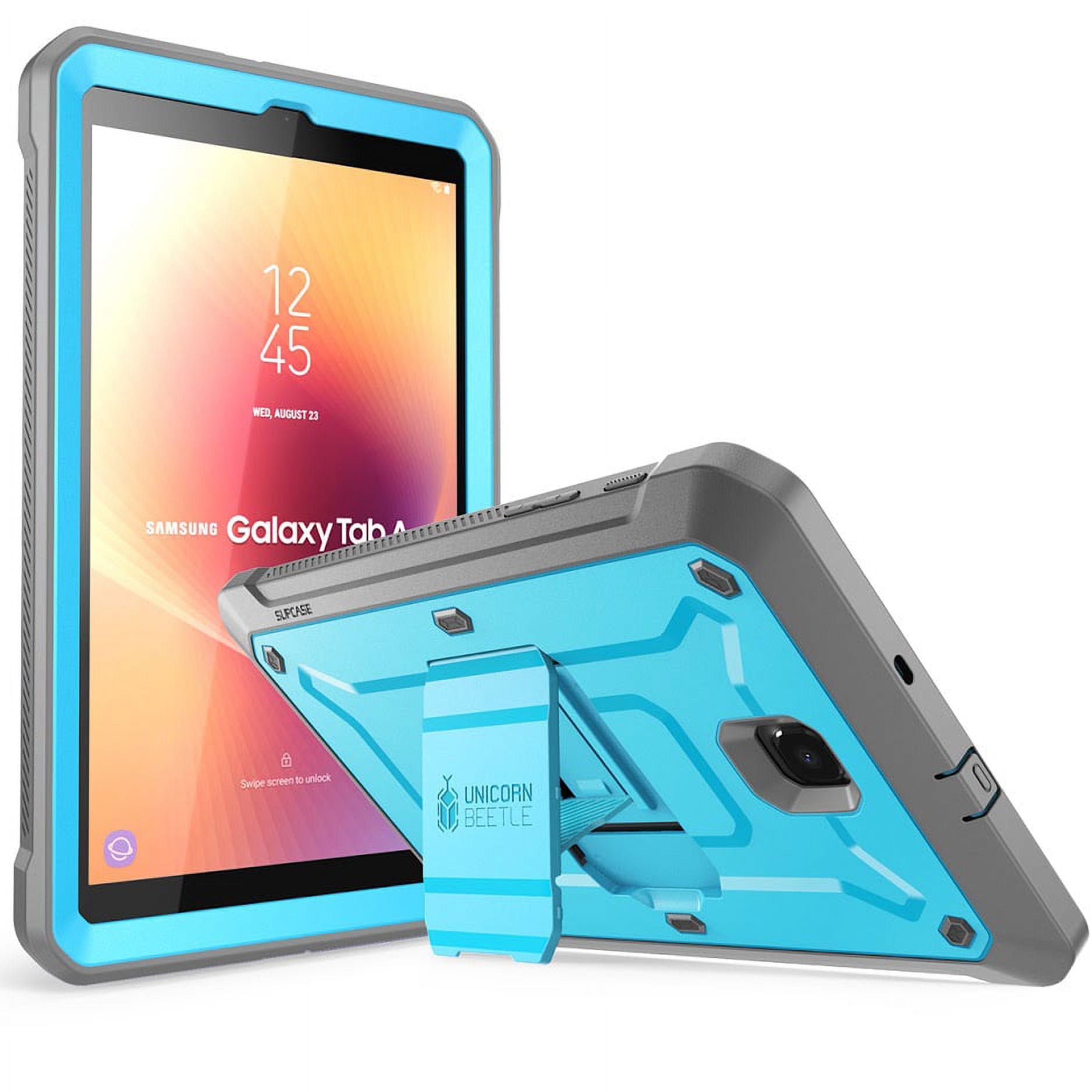 Samsung Galalxy Tab A 8.0 Case 2018, SUPCASE with Built-in Screen Protector [Unicorn Beetle Pro ...