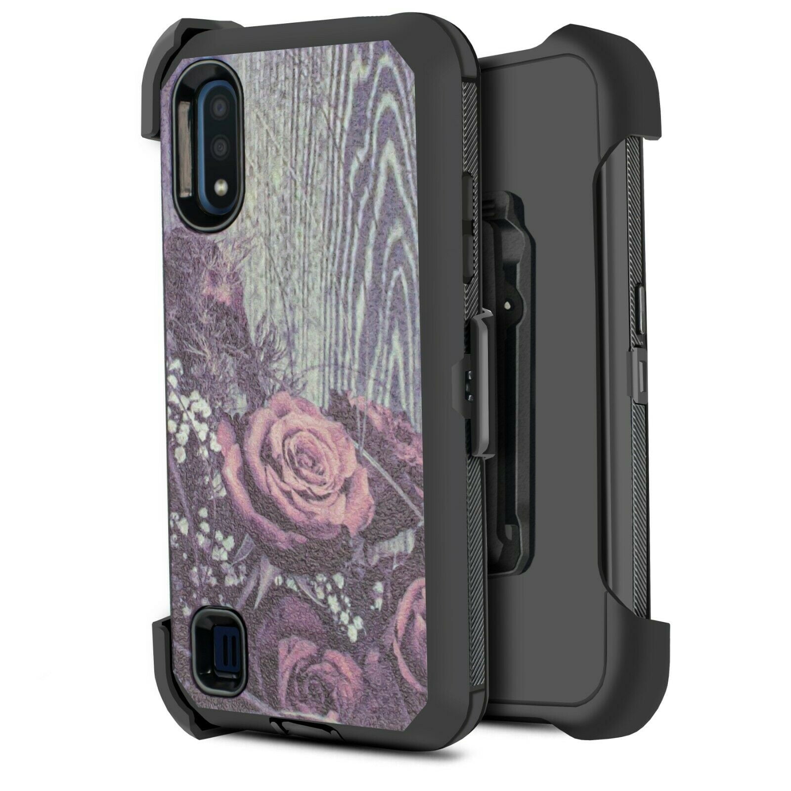 for Samsung Galaxy A01 A015 Heavy Duty Case Phone Case Layer Full-Body ...