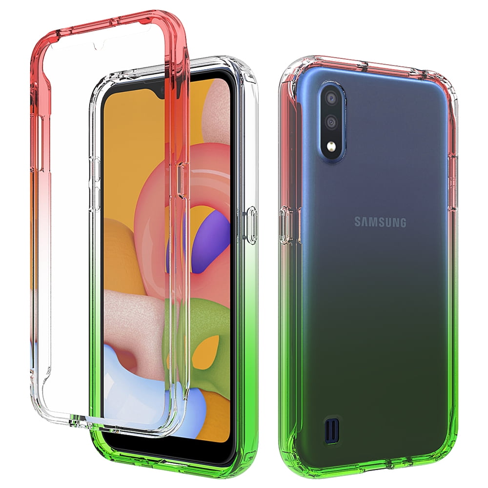 Samsung Galaxy A01 Case, KAESAR Full-Body Rugged Ultra Transparency ...