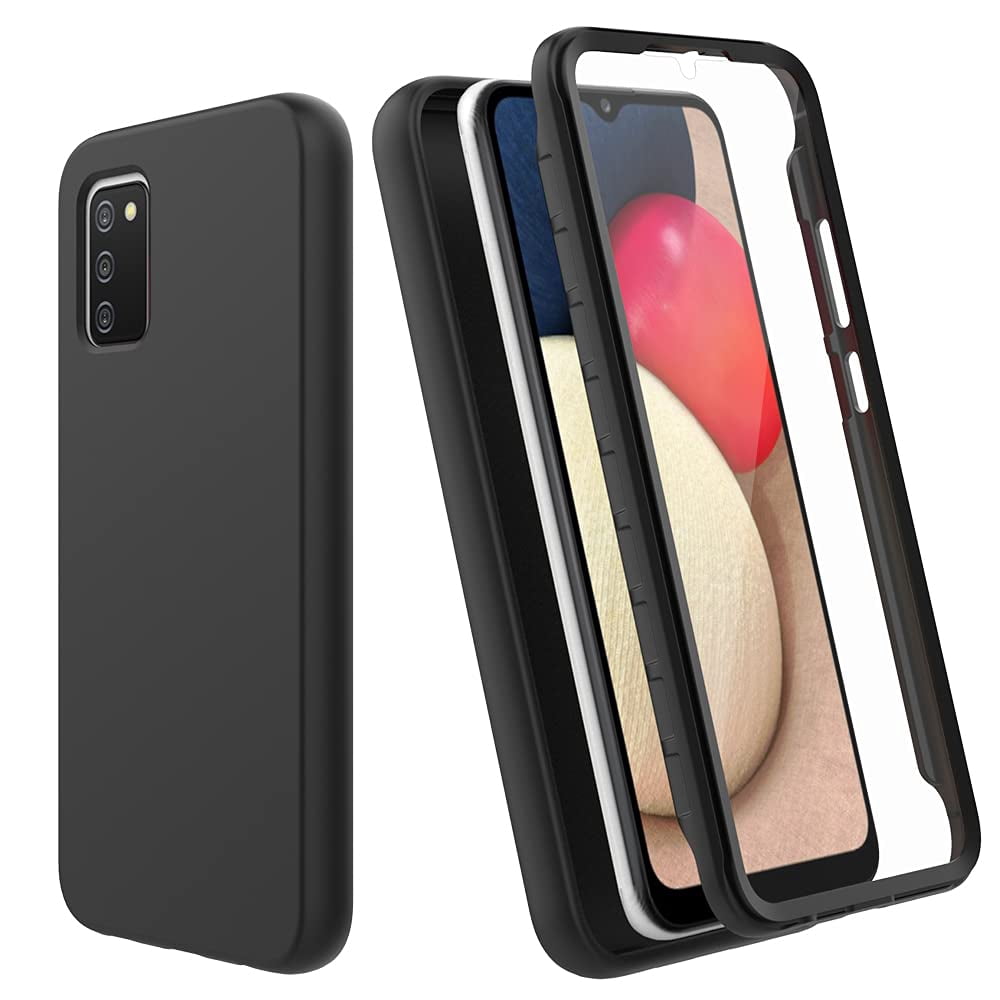 Samsung Galaxy A02S Case, Samsung A02S Case with [Built In Screen ...
