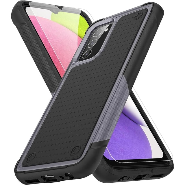 Samsung Galaxy A03S Phone Case, Galaxy A03S Case with Screen Protector ...