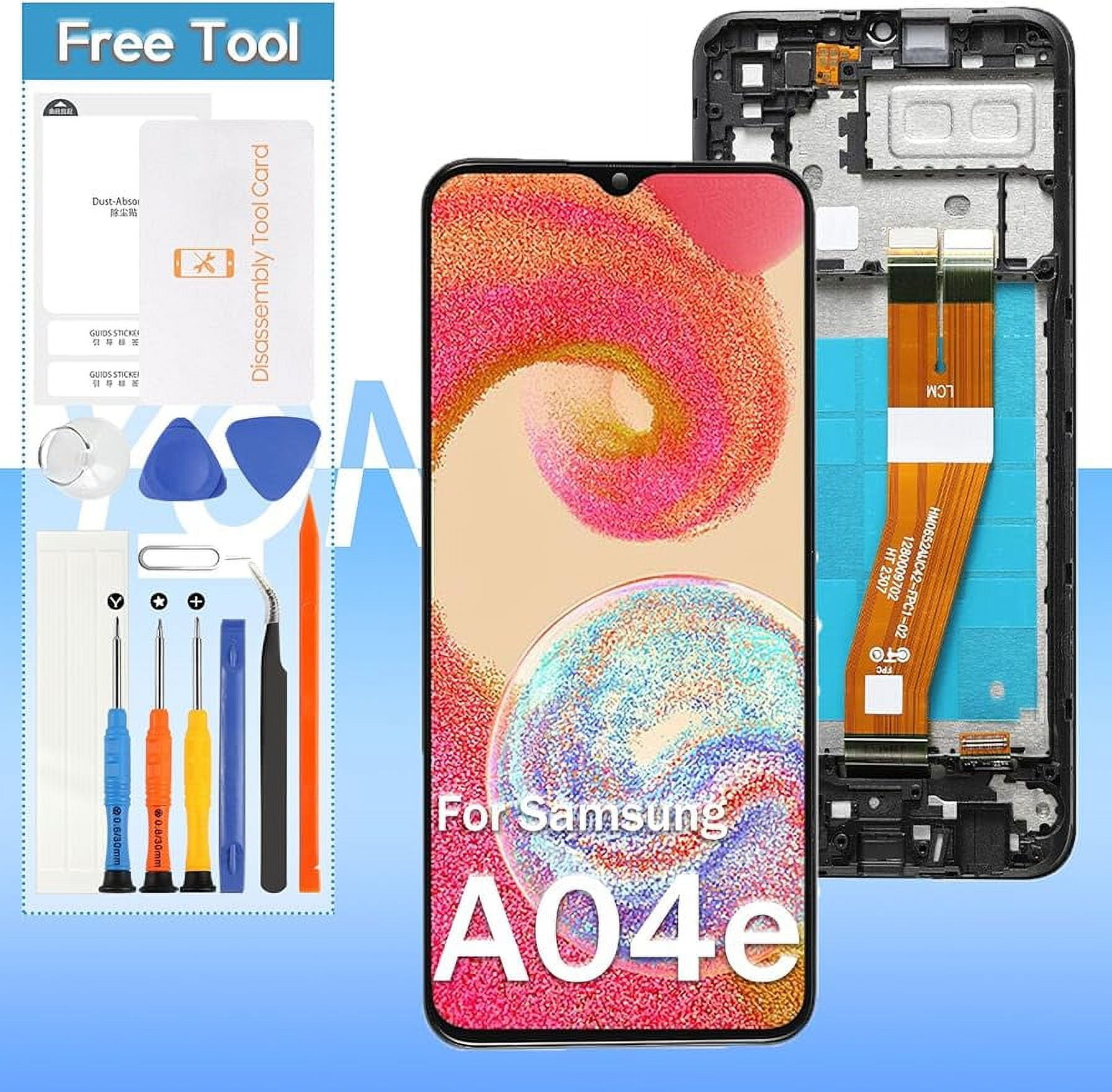 for Samsung Galaxy A04e LCD Touch Screen SM-A042F, SM-A042F/DS, SM ...