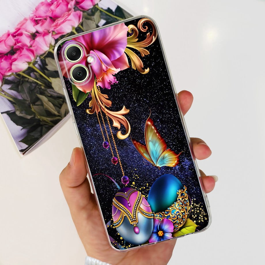 Samsung Galaxy A05 A04e A04 Bumper Case - Soft Silicone Transparent ...