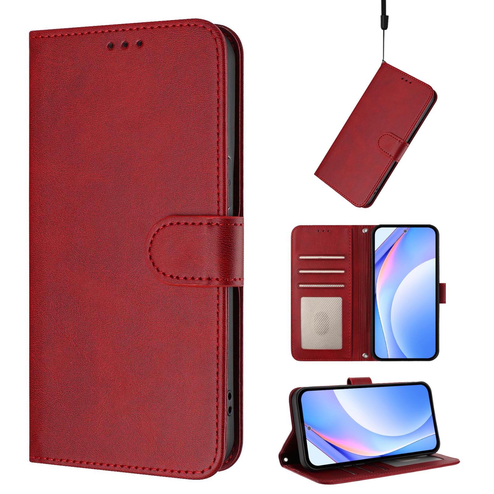 for Samsung Galaxy A07 Flip Wallet Case, Classic Card Slots RFID ...